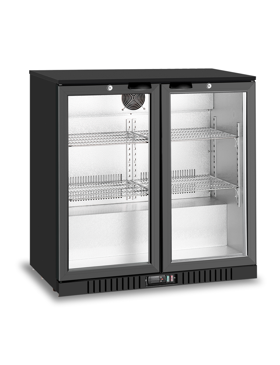 2 Swing Doors Atosa Back Bar Cooler BB-208HEC| Simco Group