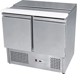 2 DOORS SLIDING LID SALADETTE FRIDGE SIZE 900 MM ESL3800